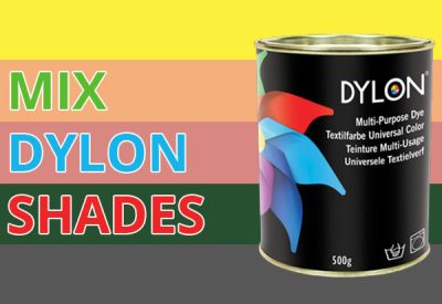 Mixing Recipes for Dylon Textile Dyes