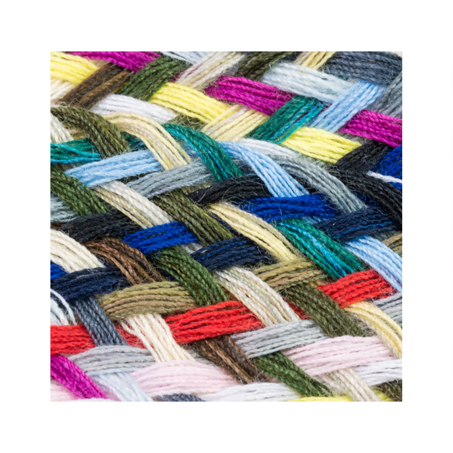 Rainbow Braid Thread 21 Colours, 189 Single Threads